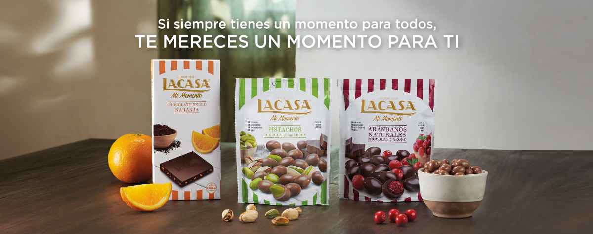 CHOCOLATES LACASA® · Alegrando tu día a día y el de los tuyos